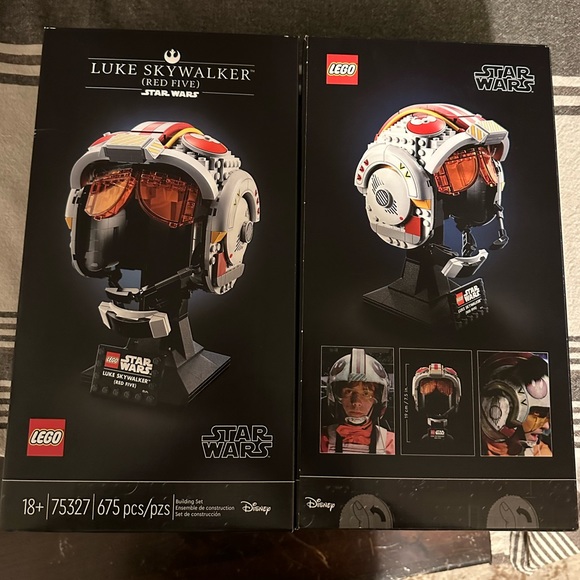 Lego | Toys | Nib Lego Star Wars Luke Skywalker Red Five Helmet | Poshmark